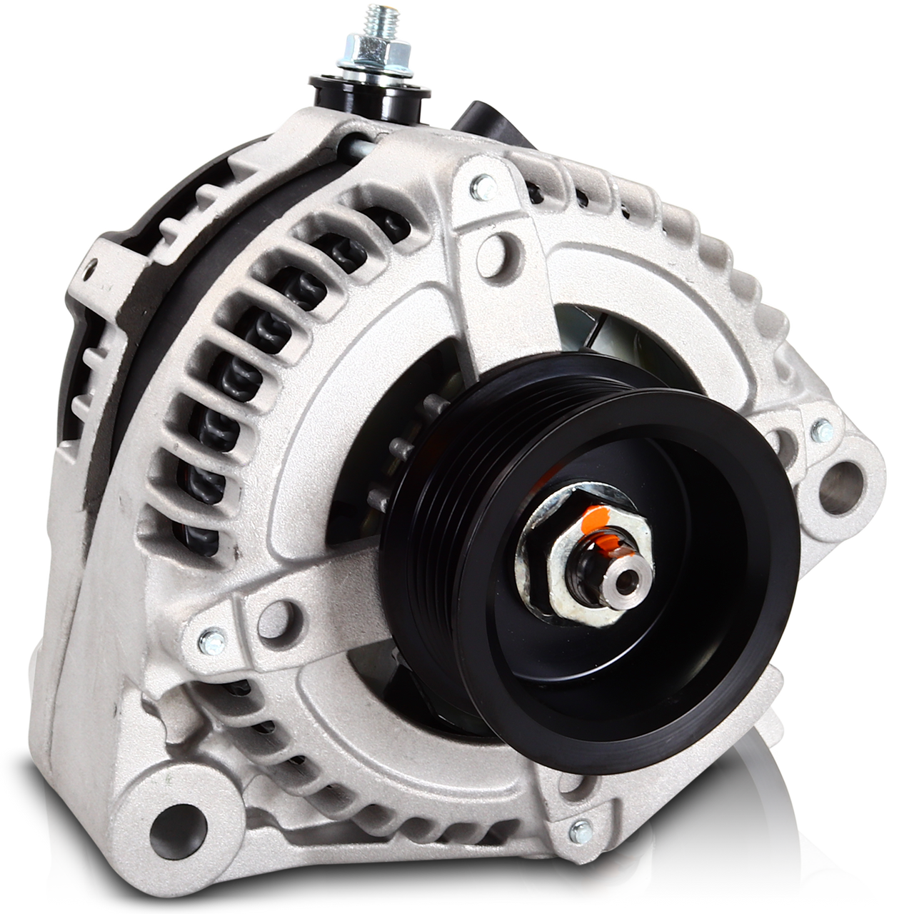 240 amp high output alternator for Toyota Supra 2JZ 1JZ – Sound ...