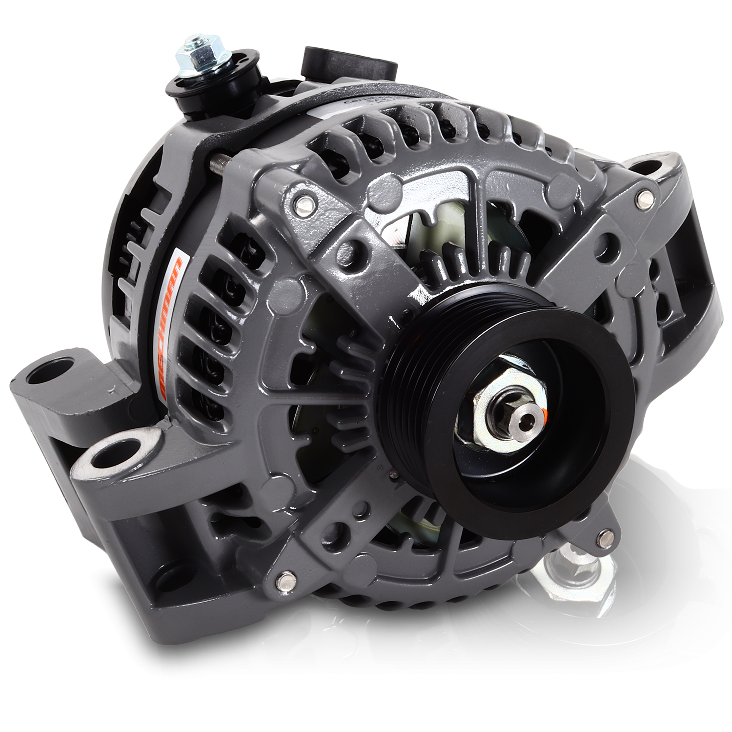 250 amp Large Case H.O. Marine alternator for late model Ford T-mount ...