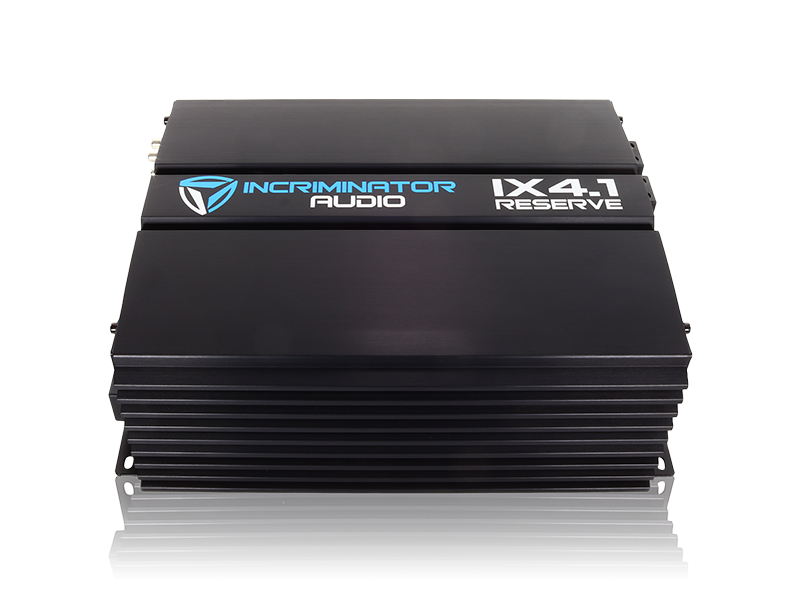 INCRIMINATOR AUDIO IX4.1 4000W RMS AMPLIFIER W/ SPLITFORCE TECHNOLOGY ...