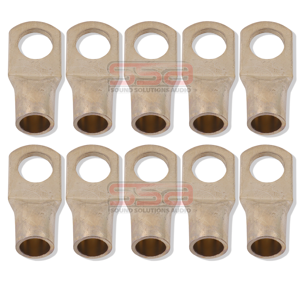 Rhyno 8 AWG Tinned Copper Lugs (10 Pack) – Sound Solutions Audio ...
