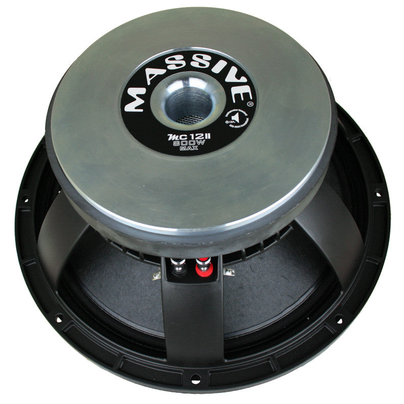 MC12II - 12" 400 Watt 8 Ohm Mid-Range Speaker Cast Basket – Sound ...
