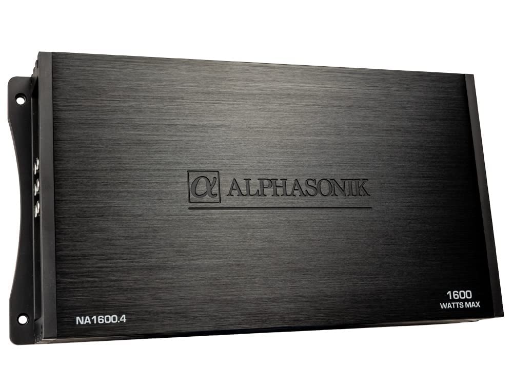 Alphasonik NA1600.4 4-Channel Class A/B Amplifier – Sound Solutions ...