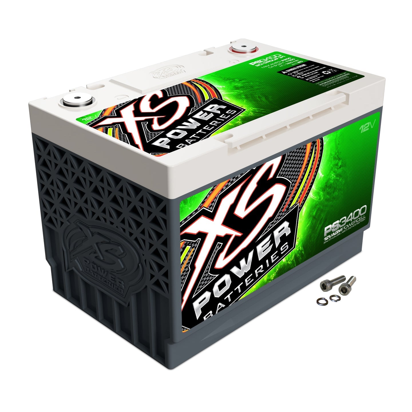 XS Power PS3400 Group 34 12V AGM Powersports Battery – Sound Solutions ...