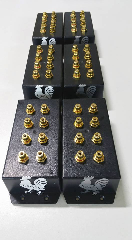 SSA Store - SBC "Cock Box" 2 to 4 RCA Distribution Block (SBC 2 to 4 ...