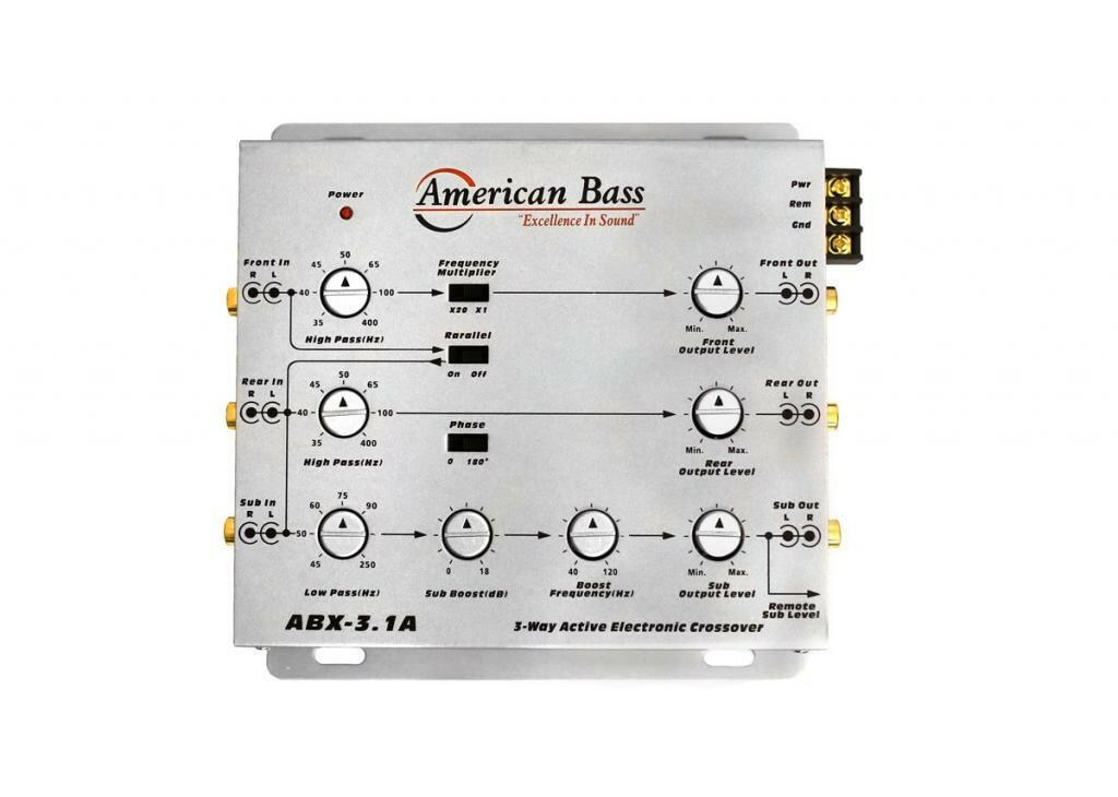 ABX 3.1A Crossover | Car Audio Equipment | American Bass – Sound ...